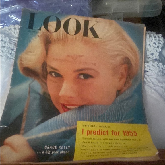 LOOK magazine | Other | Vintage Look Magazine 955 With Grace Kelly ...